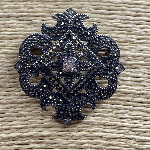 Judith Jack | Jewelry | Vintage Judith Jack Signed Sterling And ...